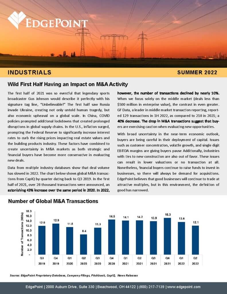 Industrials - EdgePoint Industrials - EdgePoint